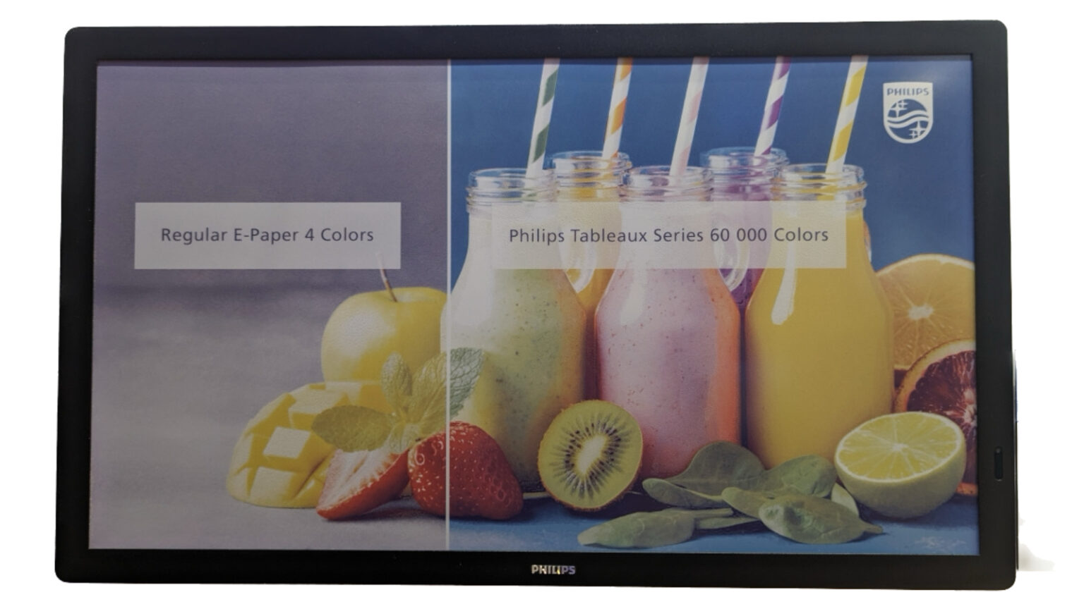 AV #TechTuesday: Philips Tableaux Full Color ePaper Digital Signage ...