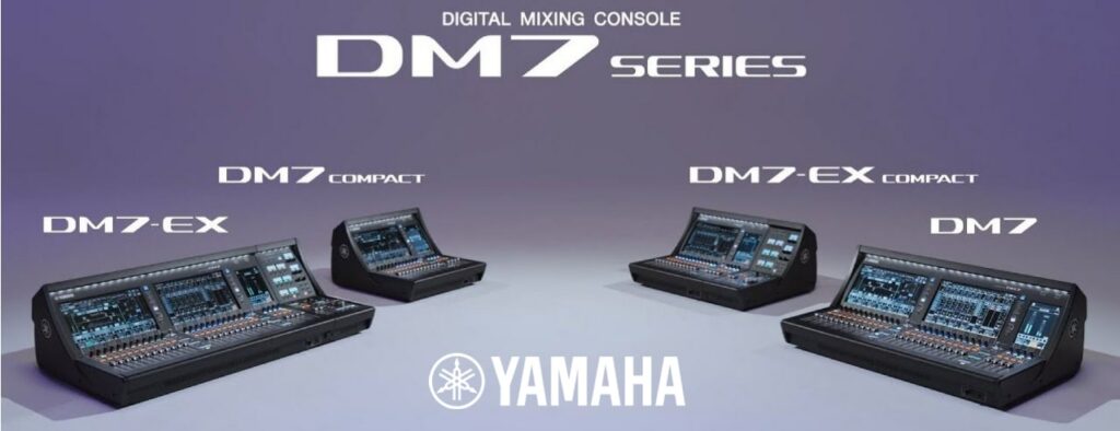 Just Announced: Yamaha DM7 Digital Mixer Console | WPS