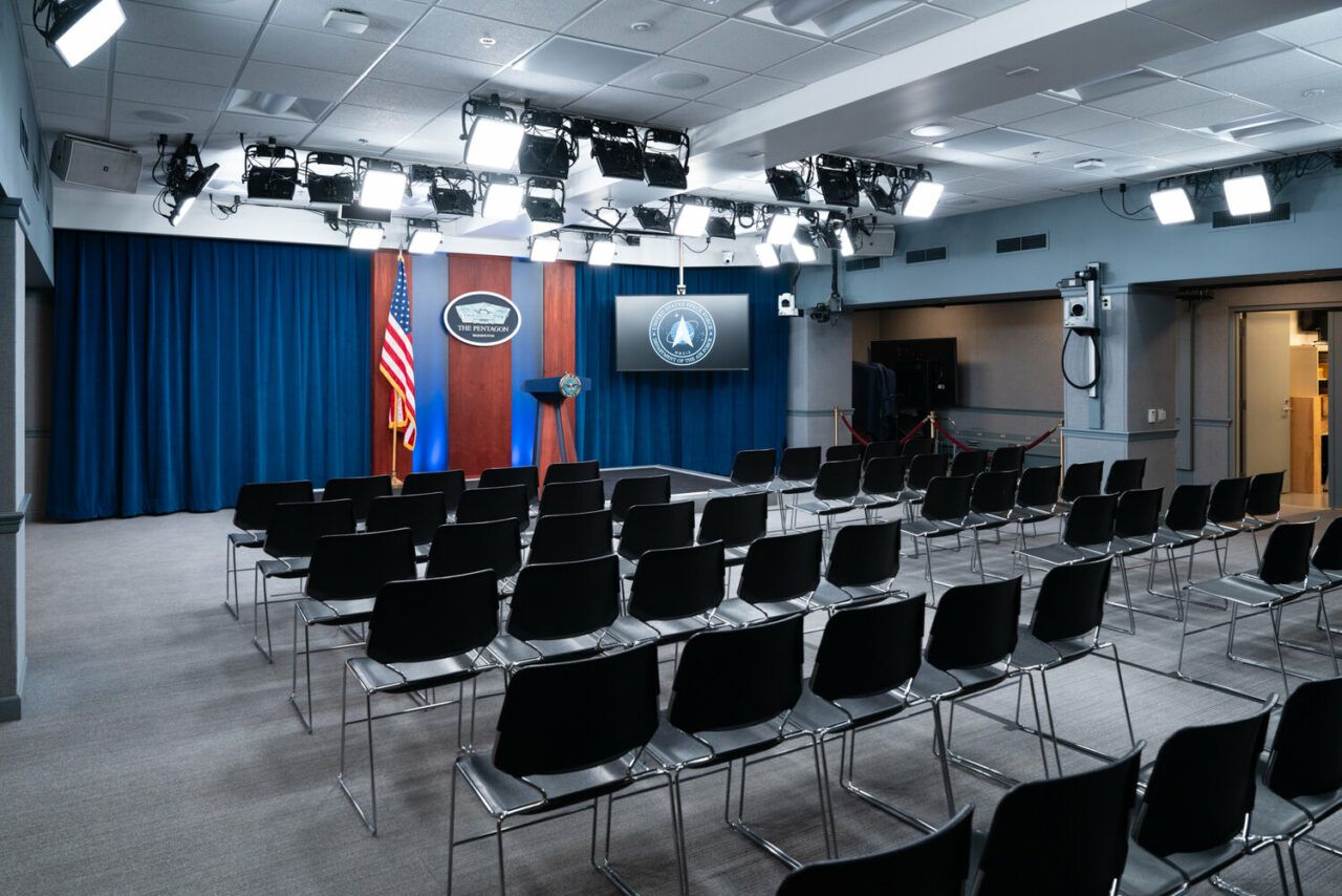 Pentagon Press Briefing and Broadcast Studios | WPS
